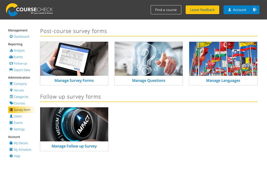 Training Companies | Coursecheck Training Evaluation System